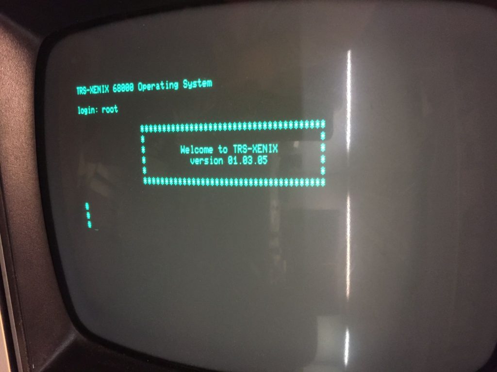 Tandy 6000 restored as TRS-80 Model 12 – Virginia Computer Museum