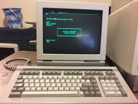 Tandy 6000 restored as TRS-80 Model 12 – Virginia Computer Museum