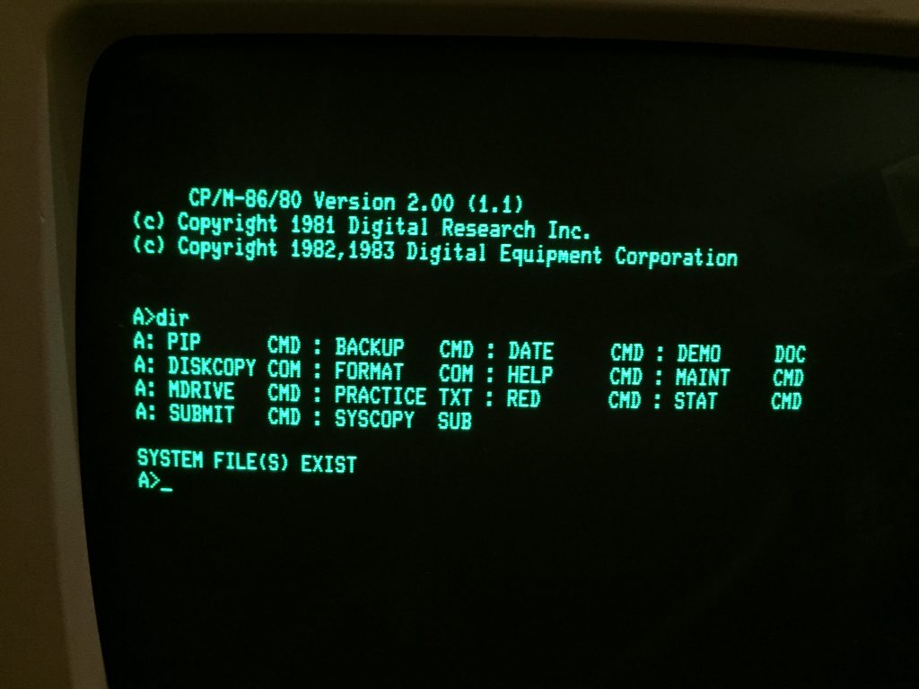 DEC Rainbow 100-A – Virginia Computer Museum