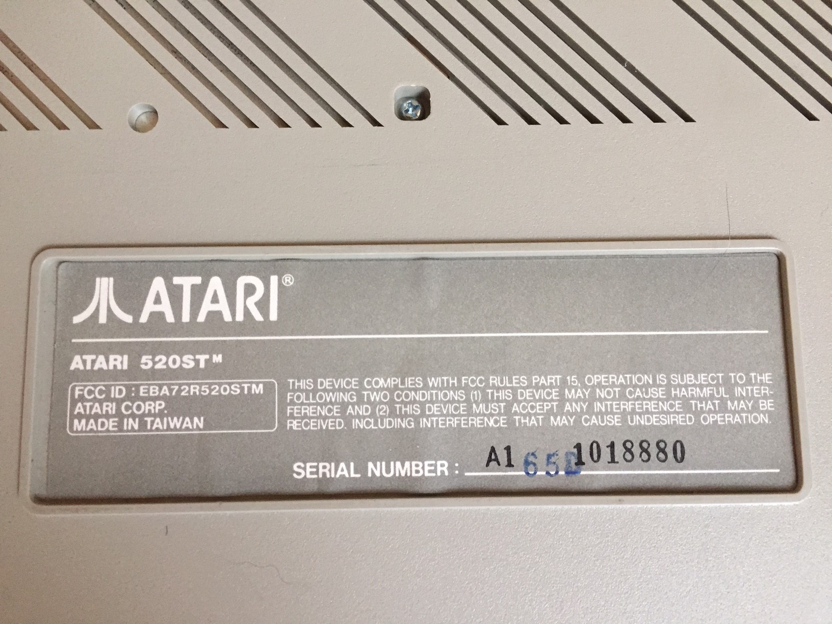 Atari 520ST – Virginia Computer Museum